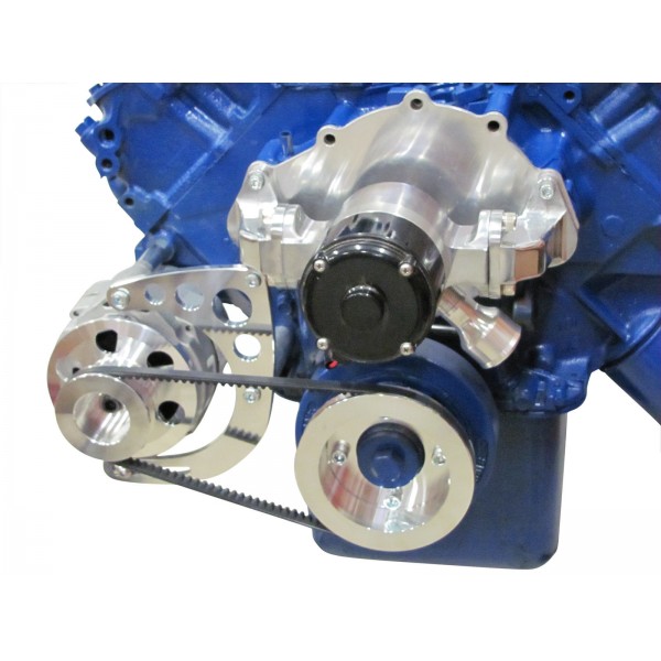 Big Block Ford 429 - 460 Alternator Bracket for Vee belt with Electric ...