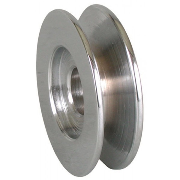 ALTERNATOR PULLEY AND FAN CHEVY FORD HOT ROD - CHROME "SPECIAL"