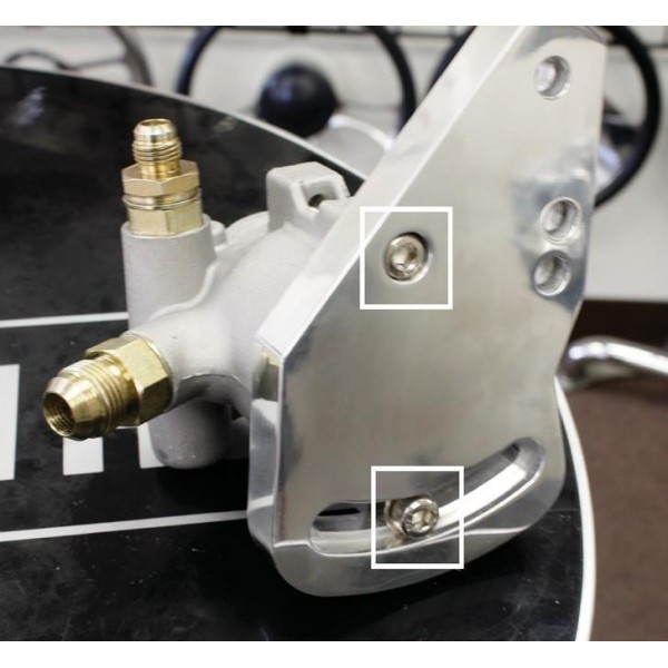 CHEVY SBC ALUMINIUM BILLET HOTROD BILLET POWER STEERING BRACKET KIT ...