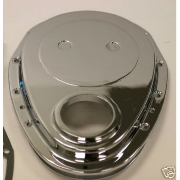 Chevy SBC Billet Aluminium Timing Cover Kit | Aluminum Timing Cover ...
