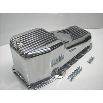 CHEVY SBC HOT ROD PRO ALLOY OIL PAN 86' on 305-350 EXCLUSIVE!!