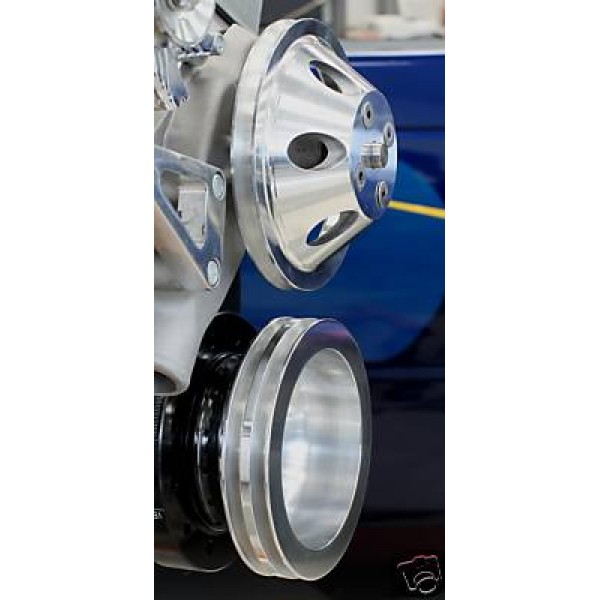SBC Single Groove Water Pump Pulley And Double Groove Crank Pulley |Pro ...