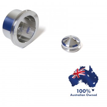 FORD FALCON MUSTANG WINDSOR 289 302 351W PULLEY SET 1 GROOVE CRANKSHAFT ...