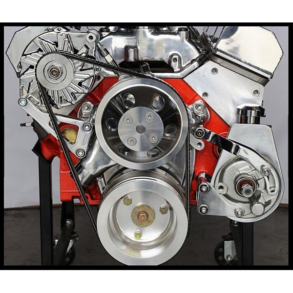 Chevy 350, 383, 327 Small Block With Long Or Short Water Pump - Power ...